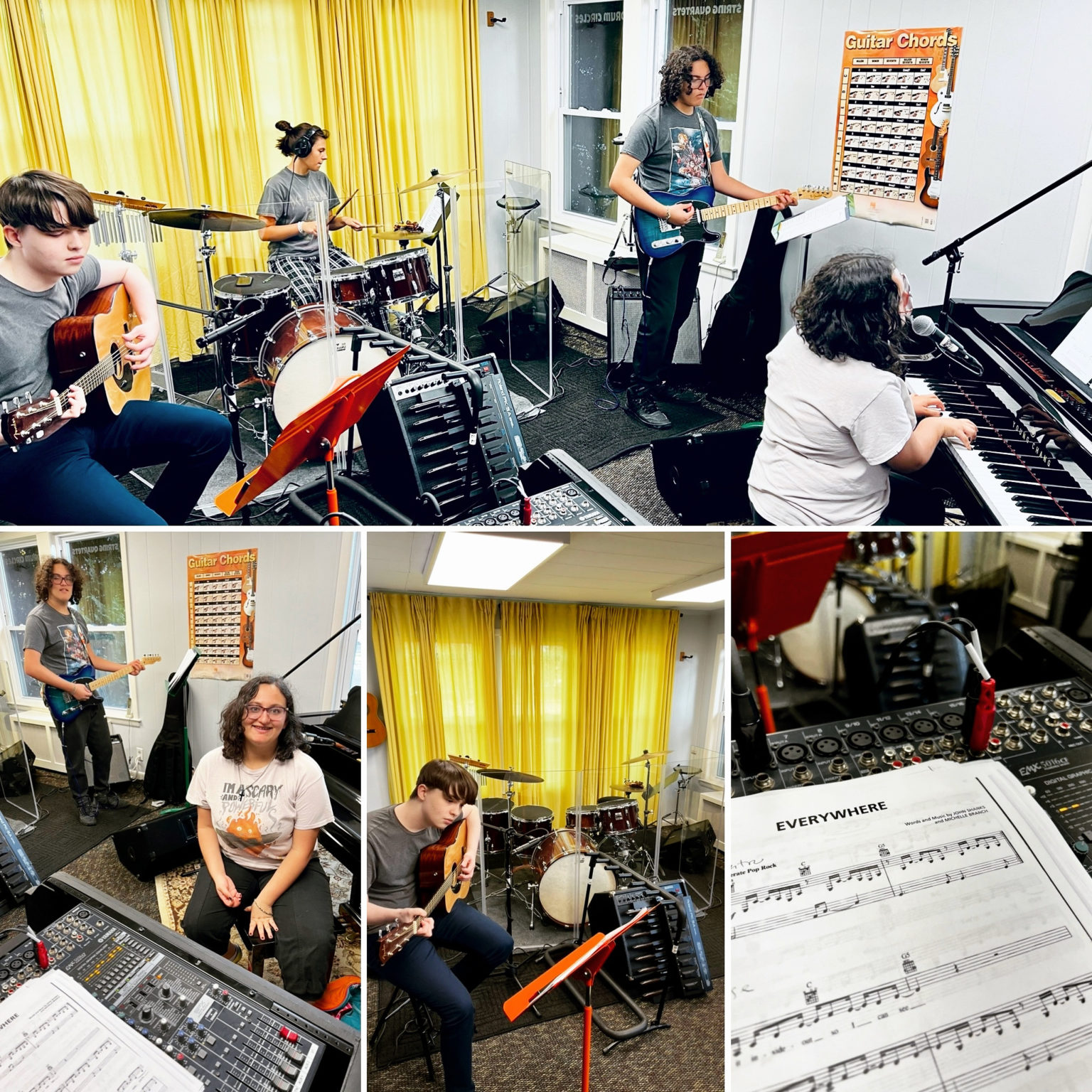 Student Rock Bands at Music Notes Academy, East Brunswick, NJ ⋆ Music ...